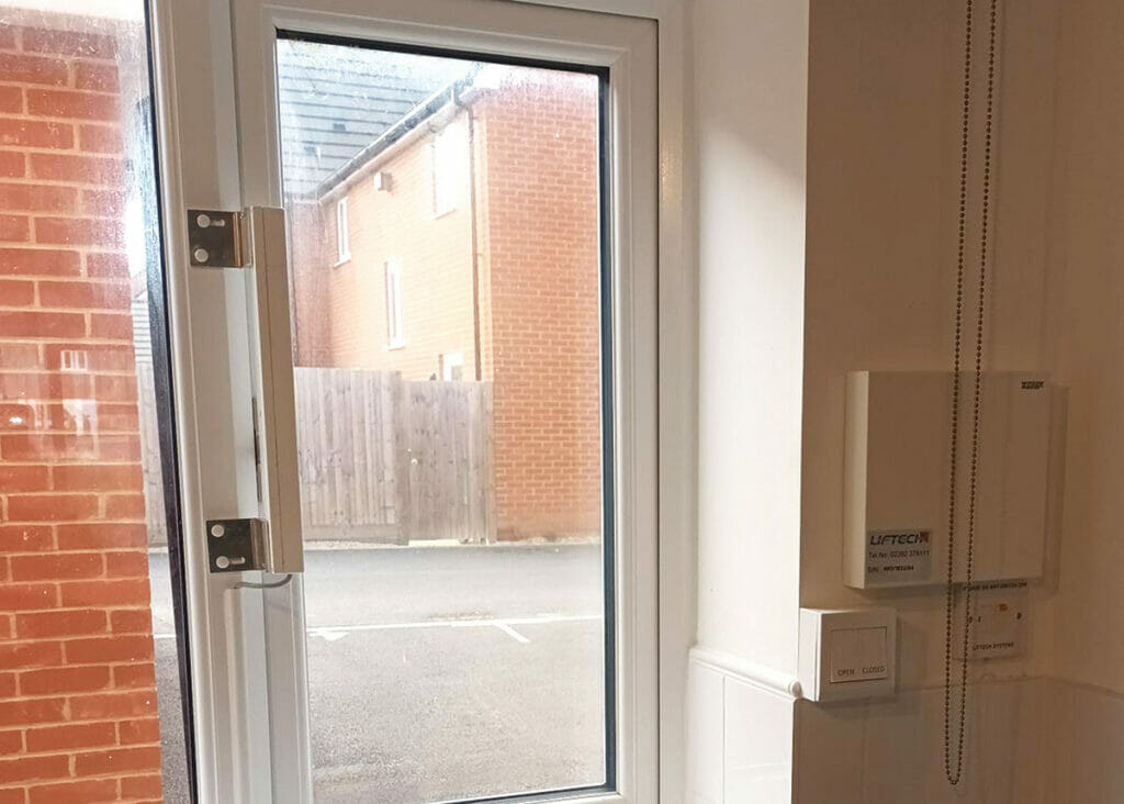 Window Automation from Liftech Systems Remote operation